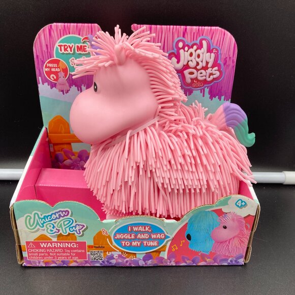 Eolo | Toys | Eolo Toys Eolo Jiggly Pets Pink Unicorn New Damaged Box ...